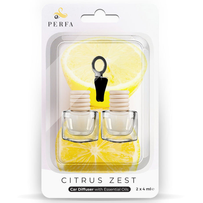 CITRUS ZEST | Car Diffuser – Perfa Fragrances