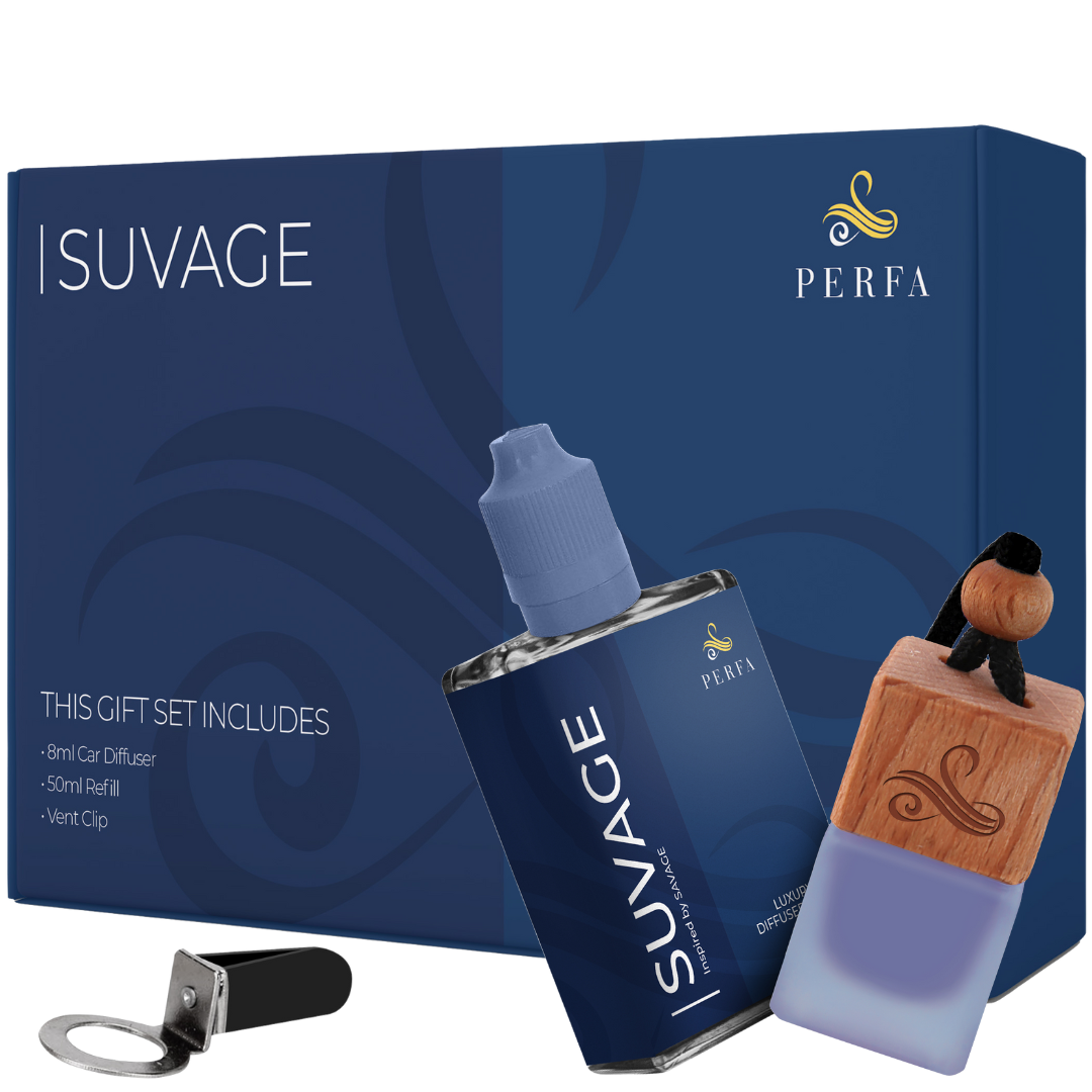 SUVAGE | Gift Set with 30ml Refill Bottle – Perfa Fragrances